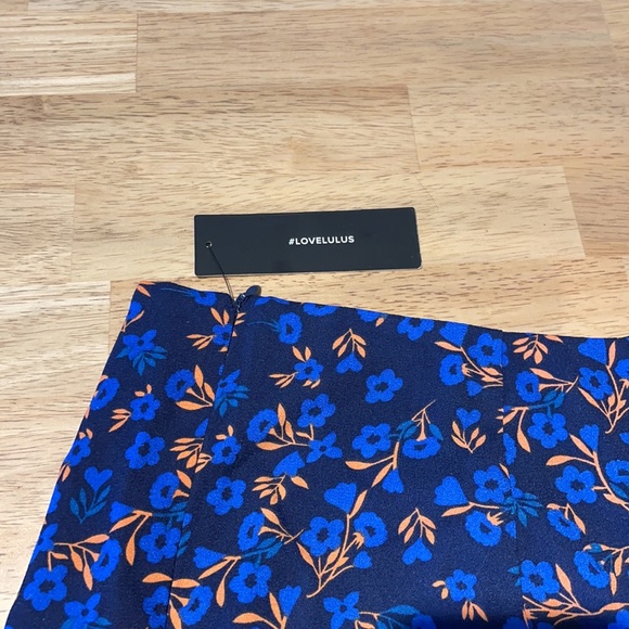 Lulus | Skirts | Lulus Wandering Wonder Navy Blue Maxi Skirt | Poshmark